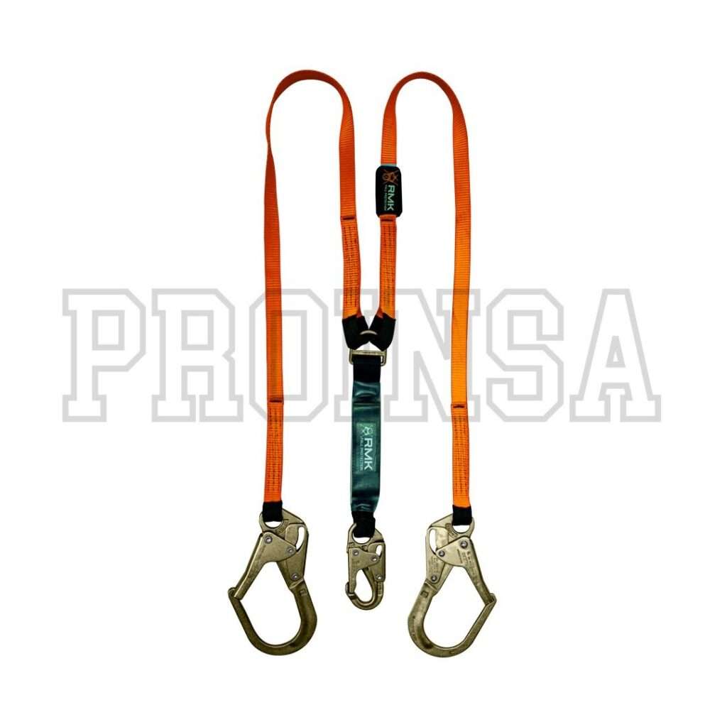 LINEA DE VIDA DOBLE CON GANCHOS DE ACERO GRANDES (GEMELA) O (DOBLE ...